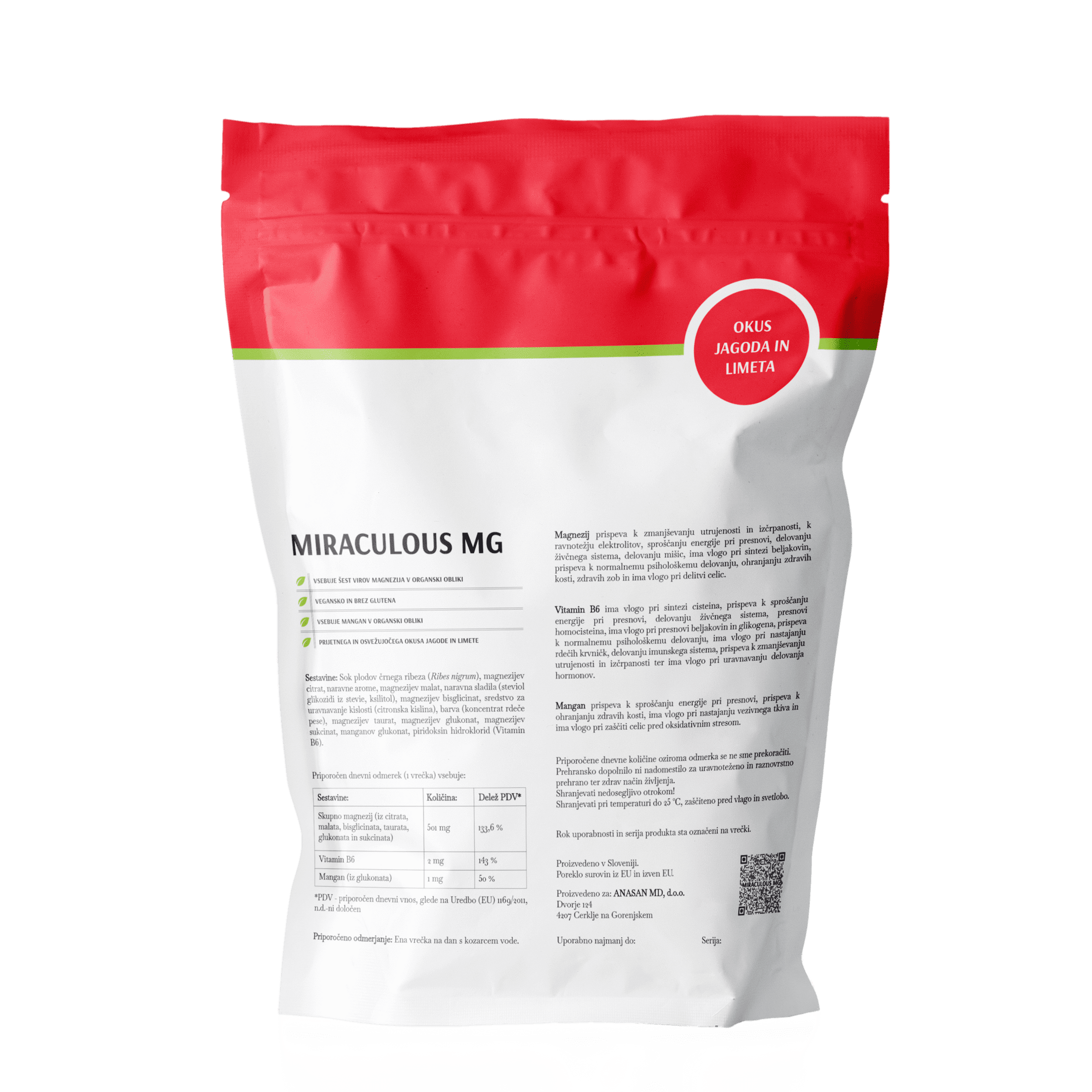 MAGNEZIJ MIRACULOUS MG SUMMER EDITION – ANASAN MD, d.o.o.